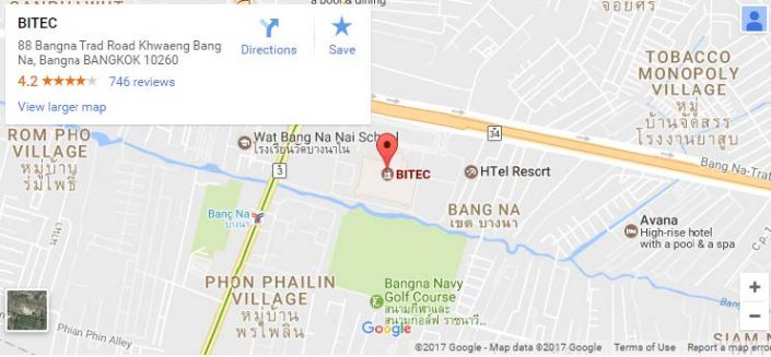 BITEC Map TH-ENG - AGRITECHNICA ASIA